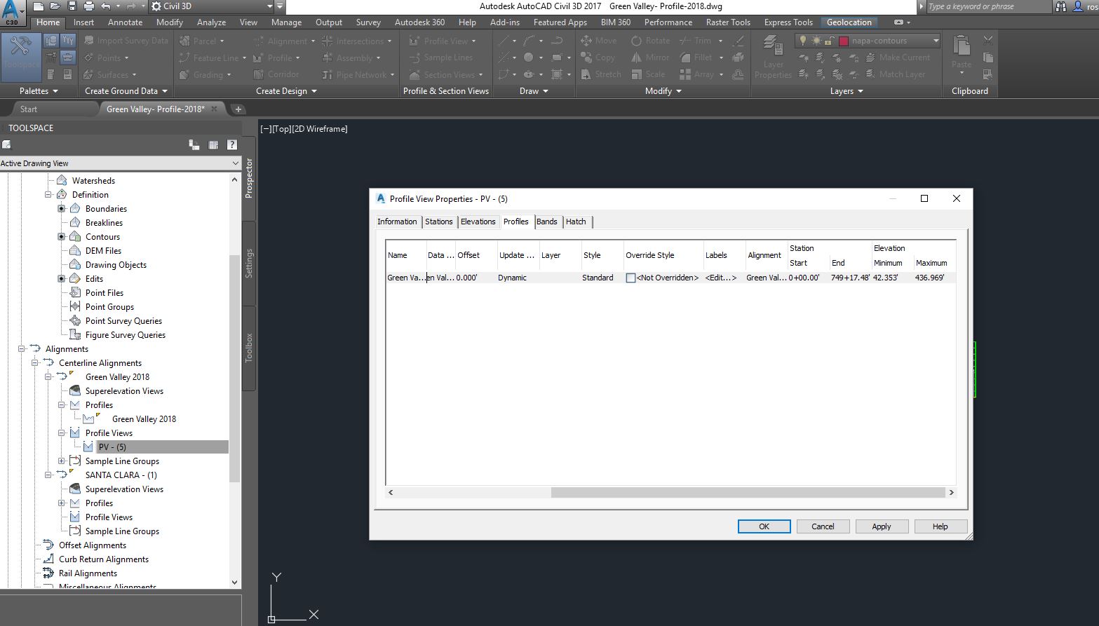 Solved: surface profile station range - The station Value is out of range - Autodesk Community