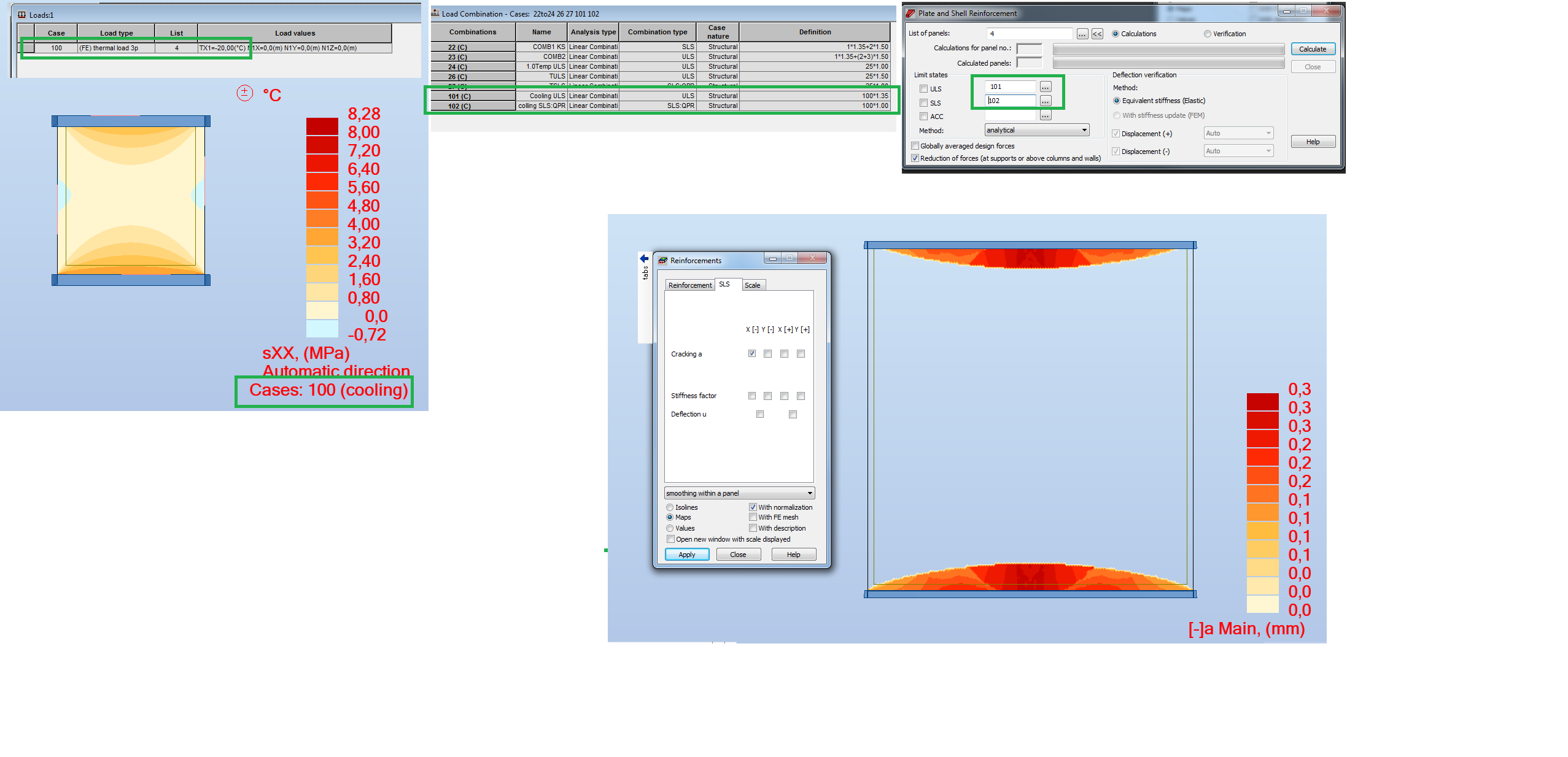 RC Wall Thermal Loads and Crack Widths - Autodesk Community