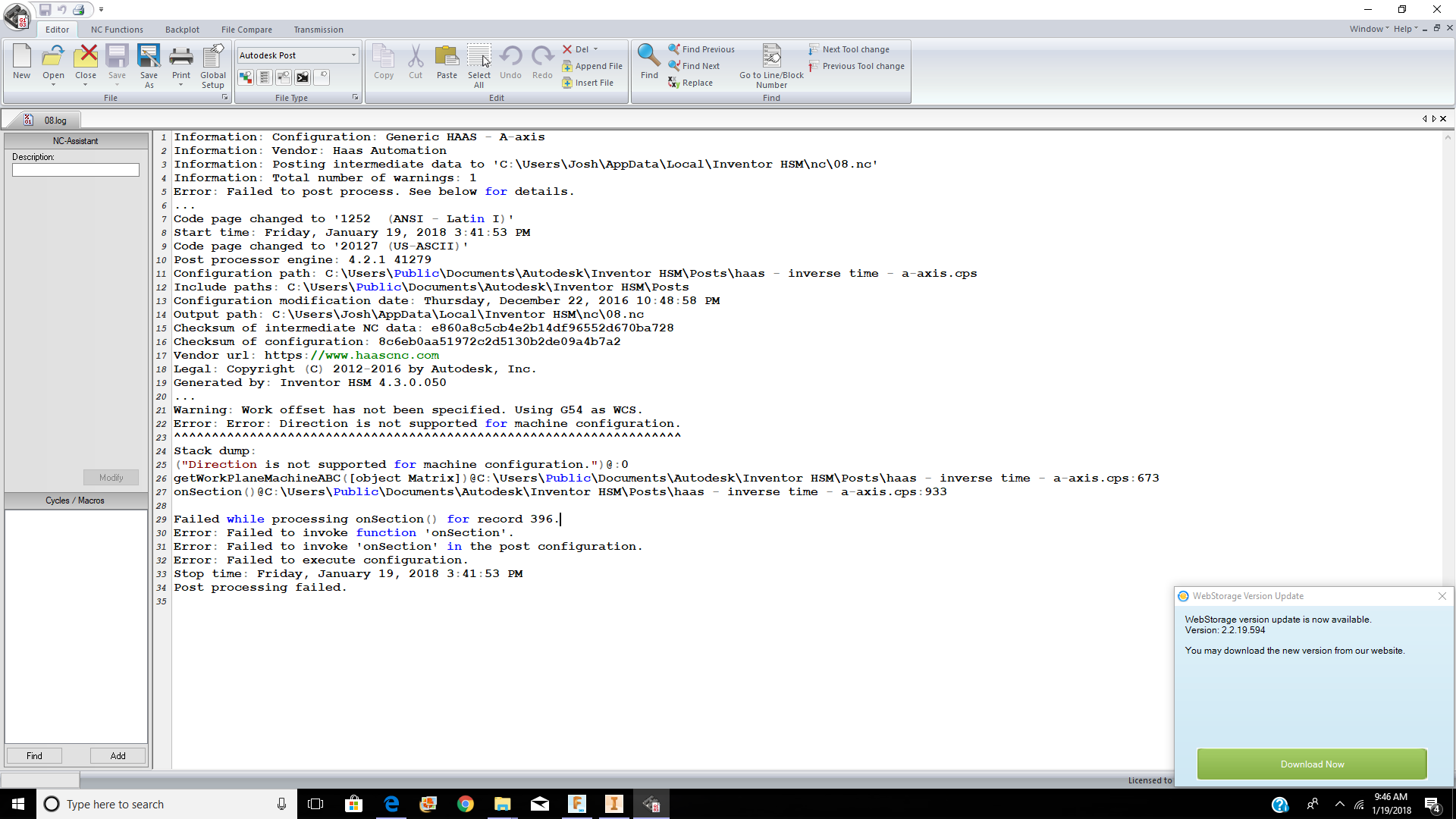 Problem with Haas 4th axis Pre ngc post - Autodesk Community