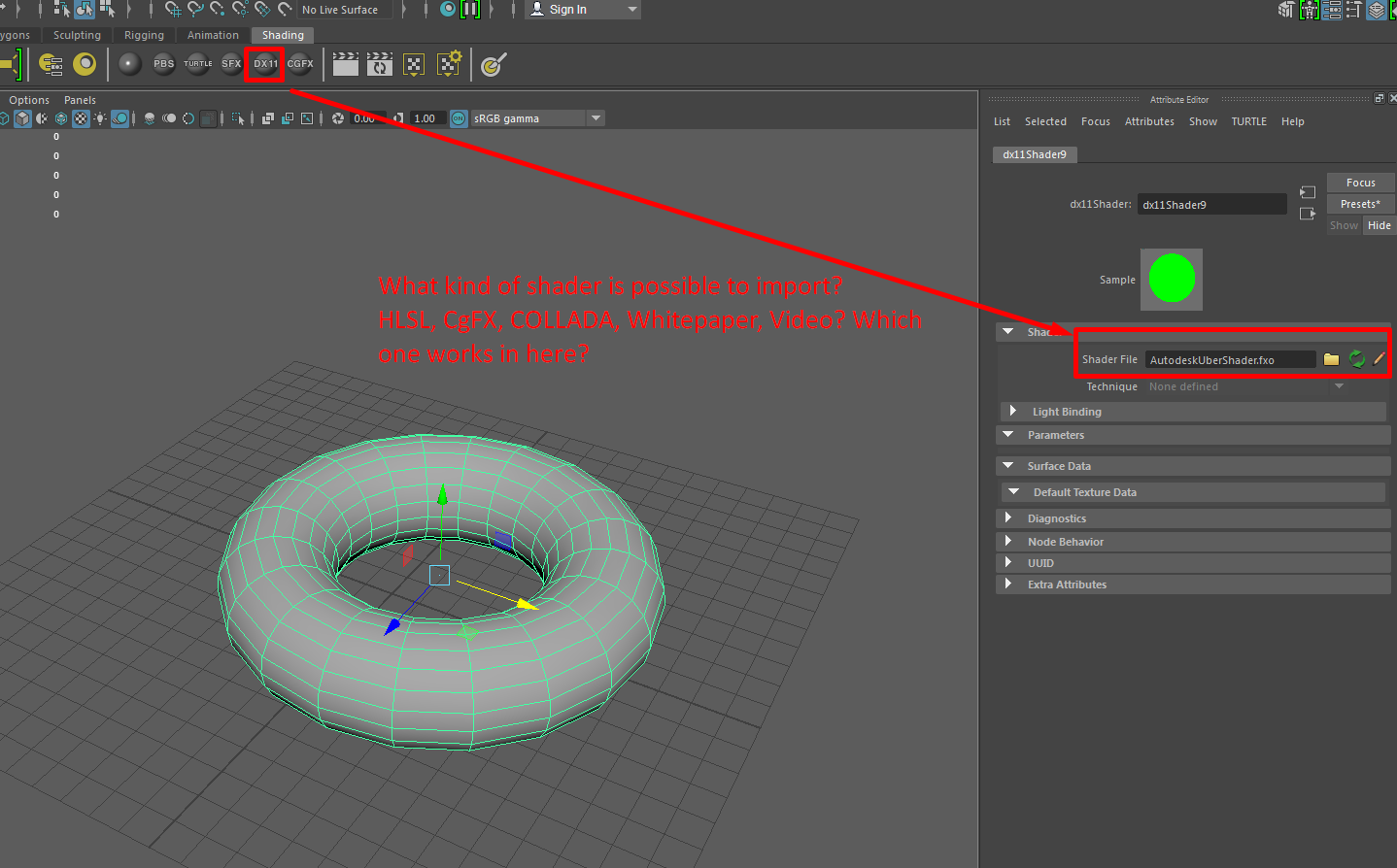 Shaders possible to import - Autodesk Community