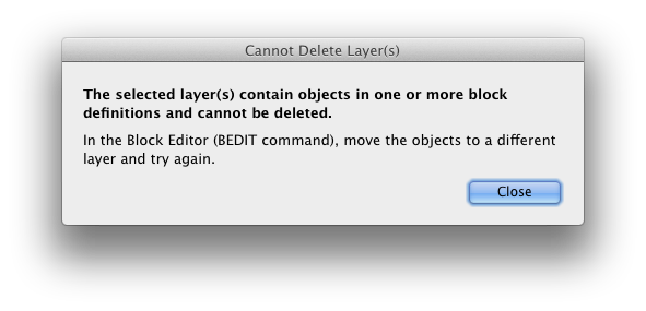 Layer Delete - Autodesk Community