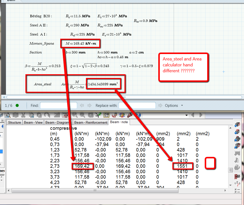 Solved: RC BEAMS - SNIP - Area steel ? - Autodesk Community