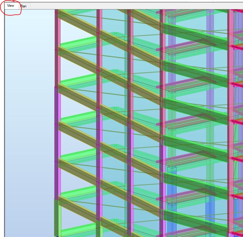 Solved: Section Shape in PLAN VIEW (Building Strucutre Template) - How ...