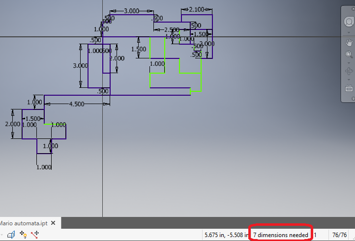 Solved: Green lines cannot turn into blue ones - Autodesk Community