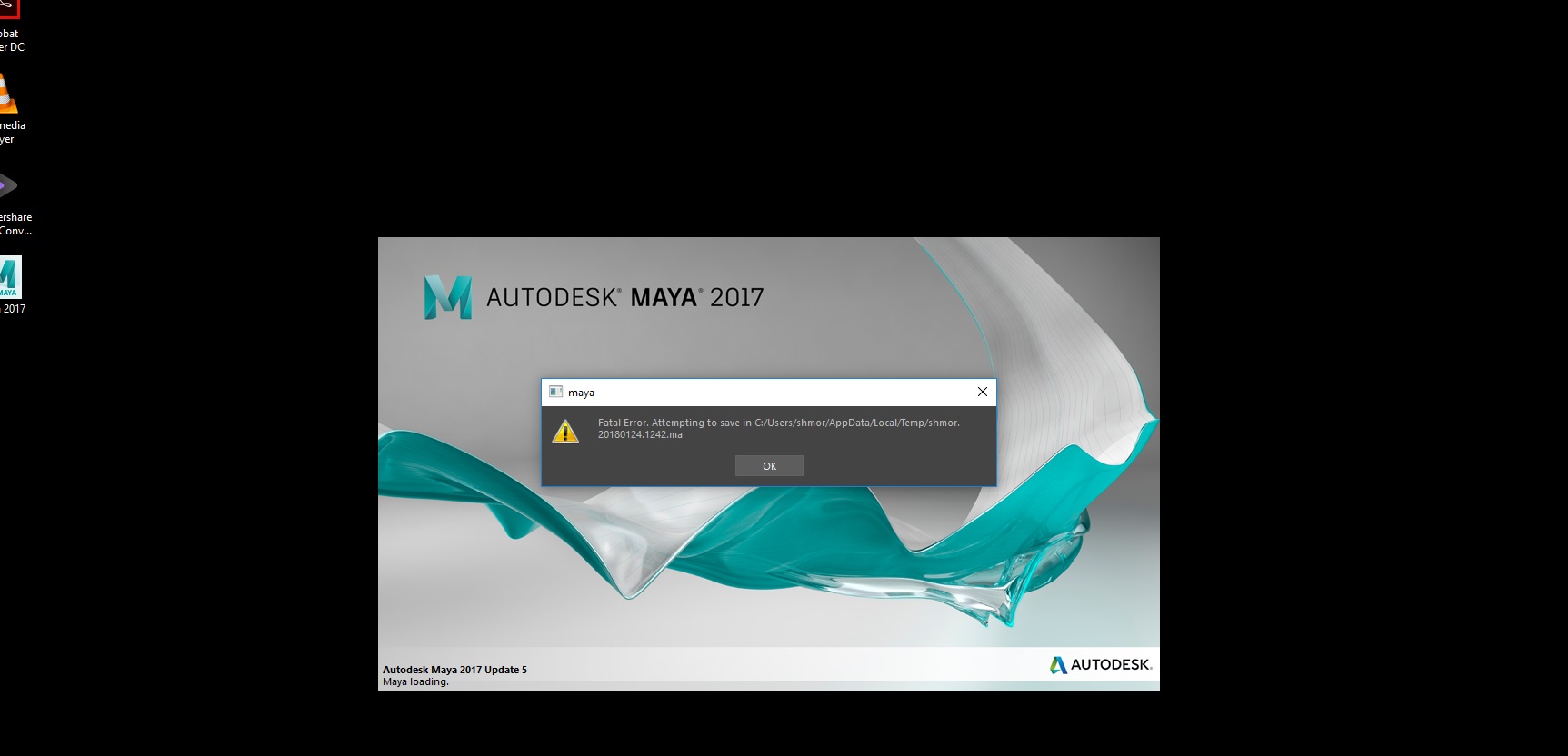 Solved: Crash while launching Maya - Autodesk Community
