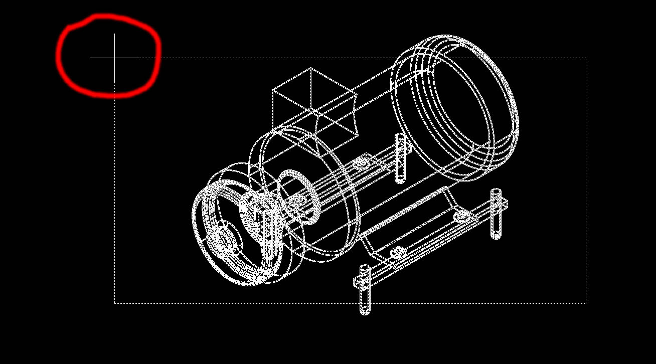 how to get rid of the cross in the selection area? - Autodesk Community