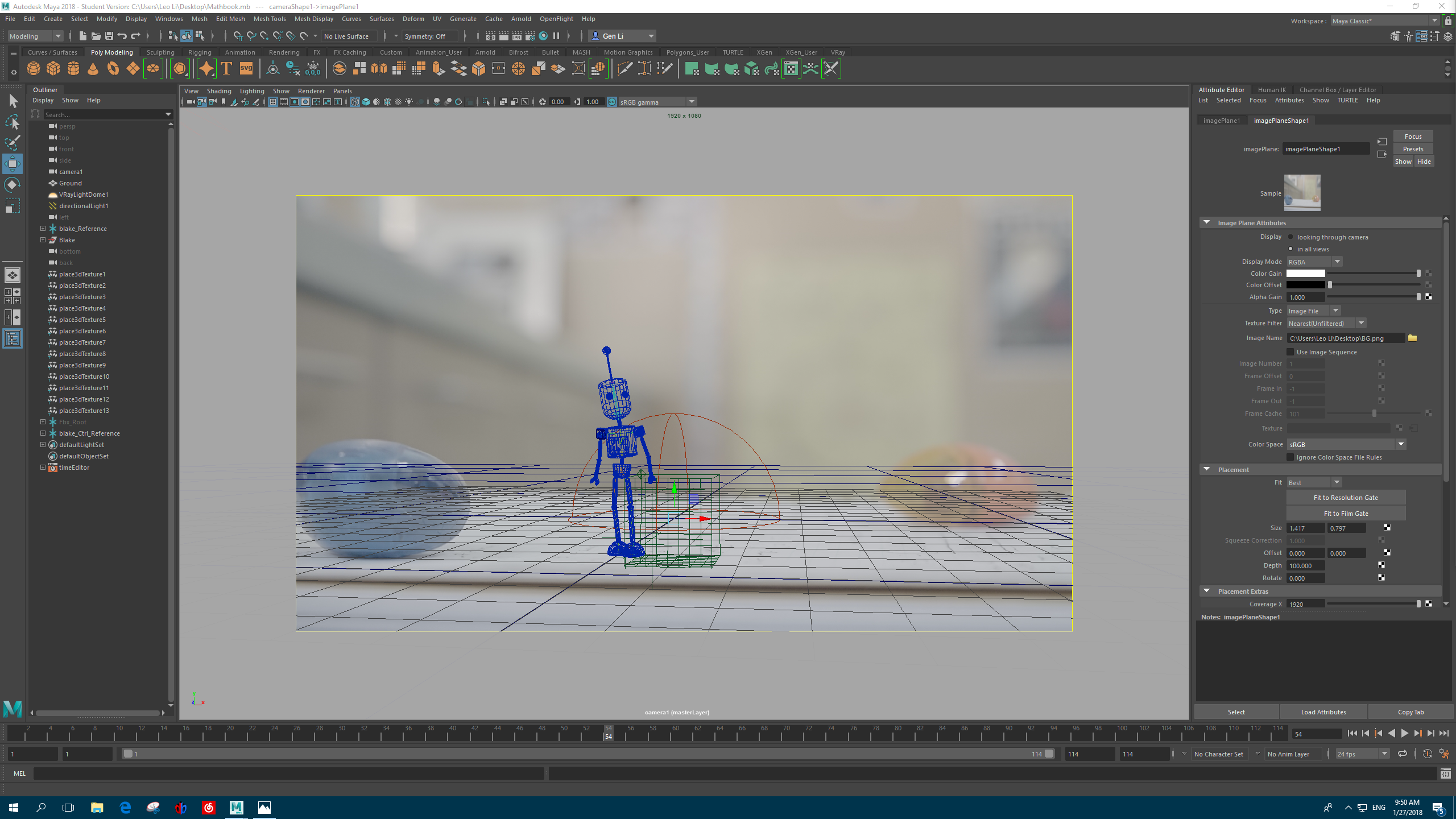 Solved: How to move texture with rigged character? - Autodesk Community