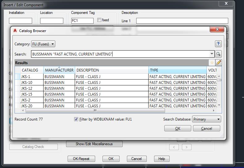 Solved: How add catalog list in autocad electrical - Autodesk Community