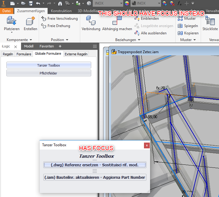 VBA get Inventor window handle - Autodesk Community