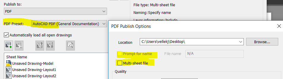 Adobe PDF file name when Publishing - Autodesk Community