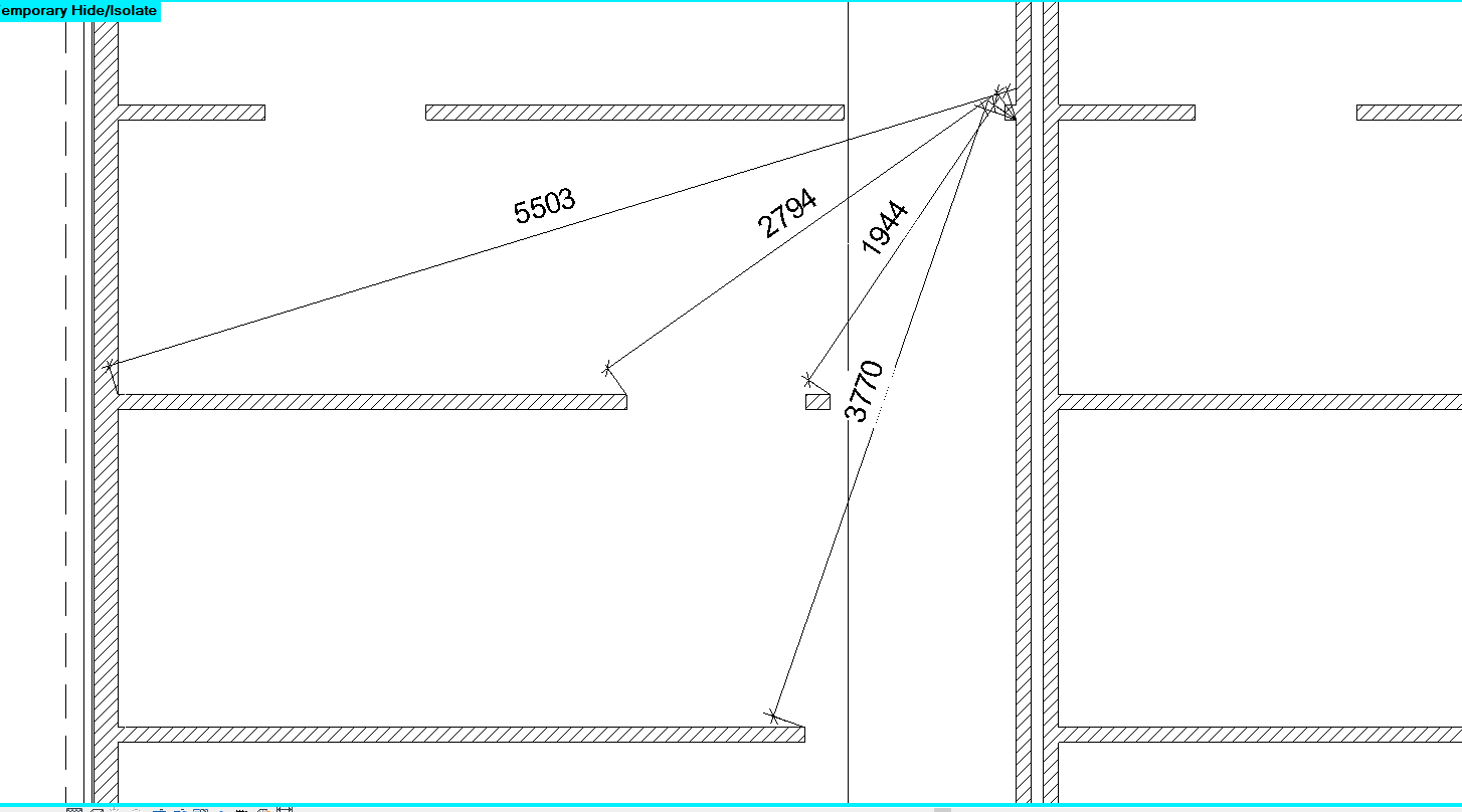 Solved: Diagonal dimensions to individual points - Autodesk Community