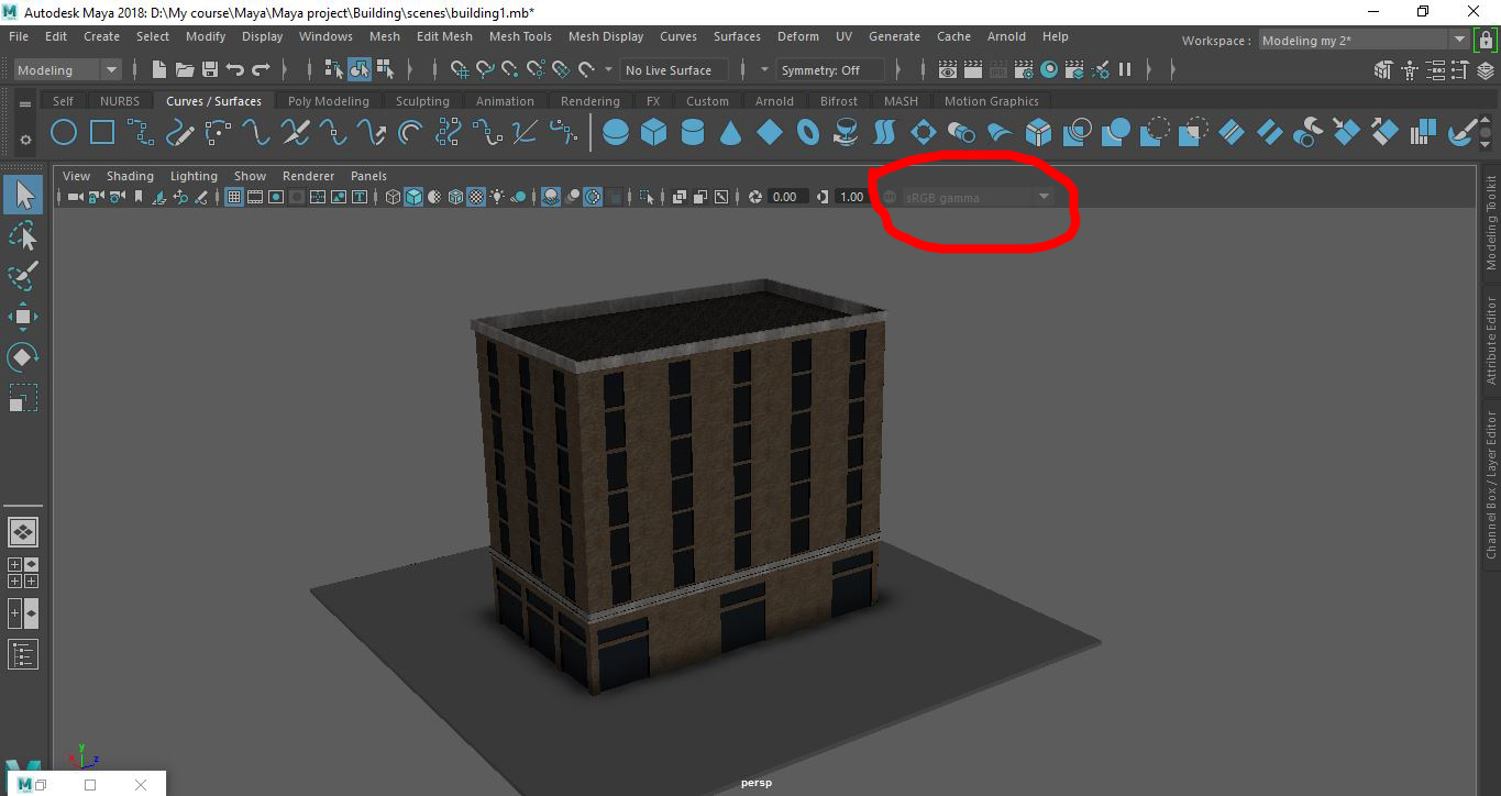 Solved: sRGB Gamma is disabled in Maya 2018 - Autodesk Community