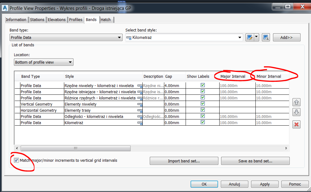 Solved: Help profile bands - Autodesk Community