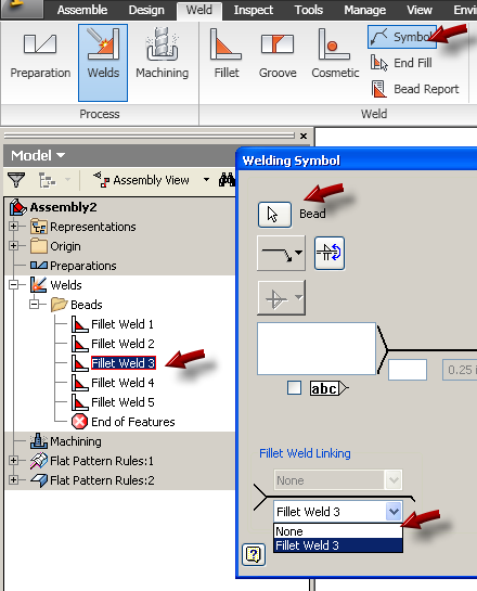 Solved: Edit Fillet Weld ...Need way to add Welding Symbol - Autodesk Community