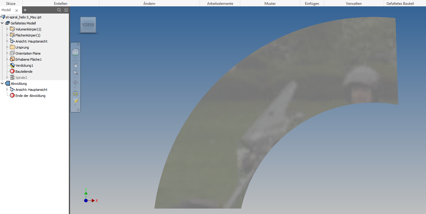 Solved: Spiral-Helix in sheet metal - Autodesk Community