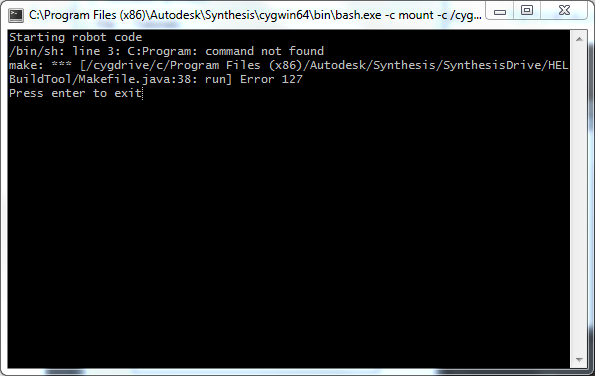 Solved: Problem Running Synthesis Code Viewer (Error 127) - Autodesk Community