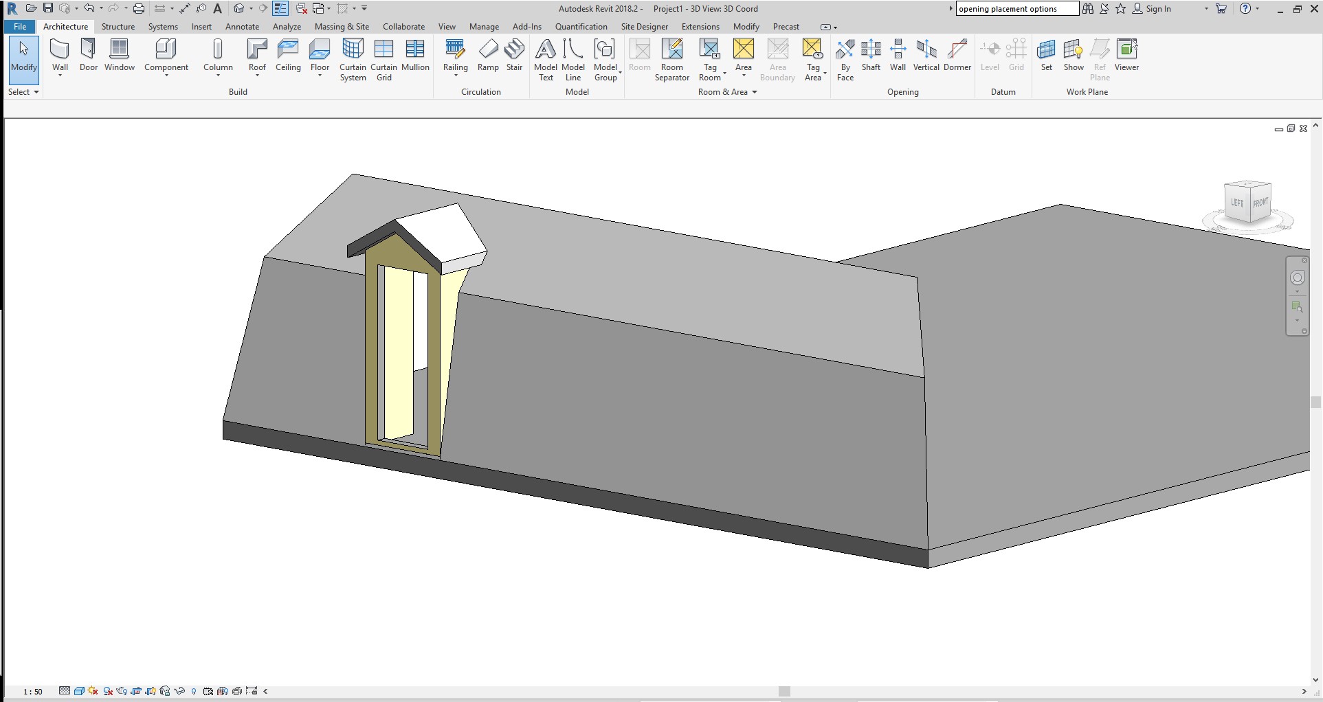 Opening placement Options - Autodesk Community
