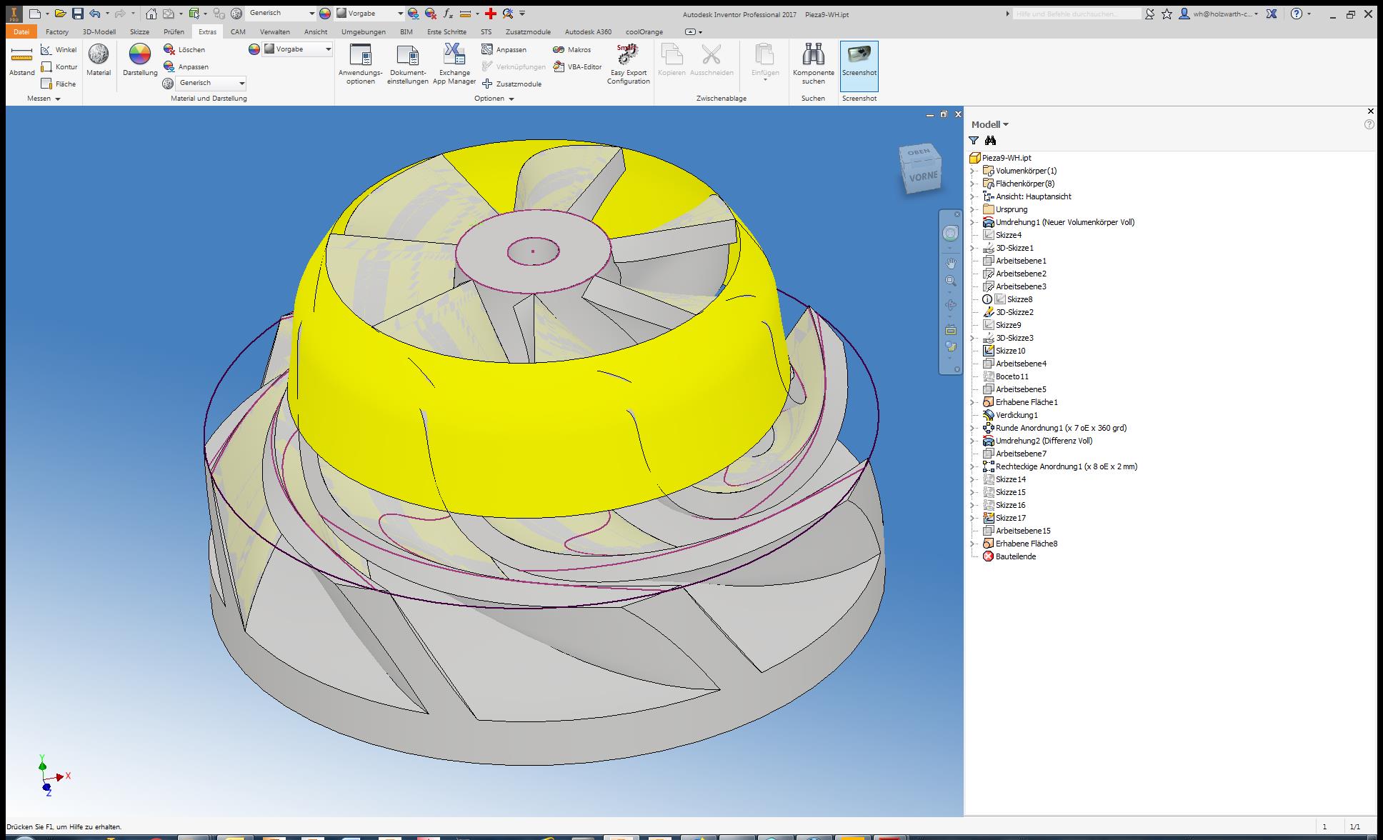 Solved: How to revolve a surface - Autodesk Community