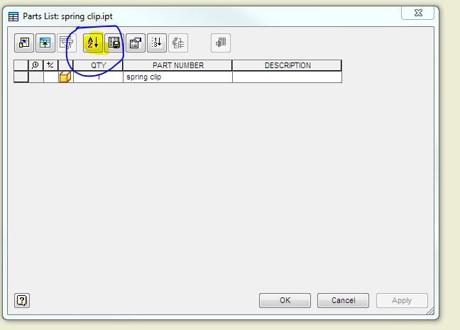 Changing the Part List Style - Autodesk Community