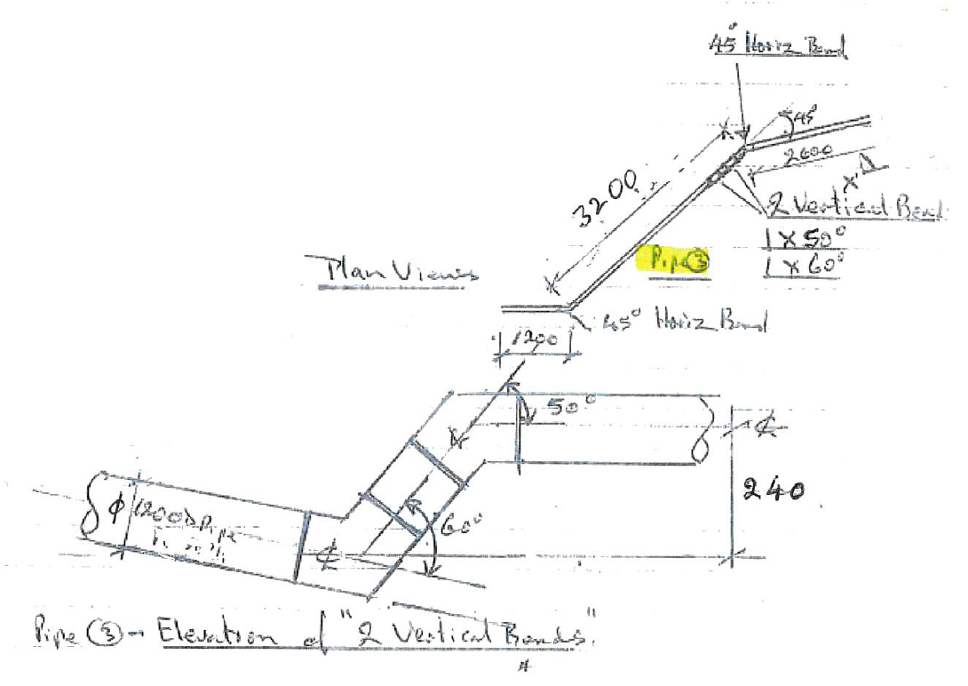 Solved: Inventor 3D Sketch Multi Angle Bend Matching Plan & Elevation ...