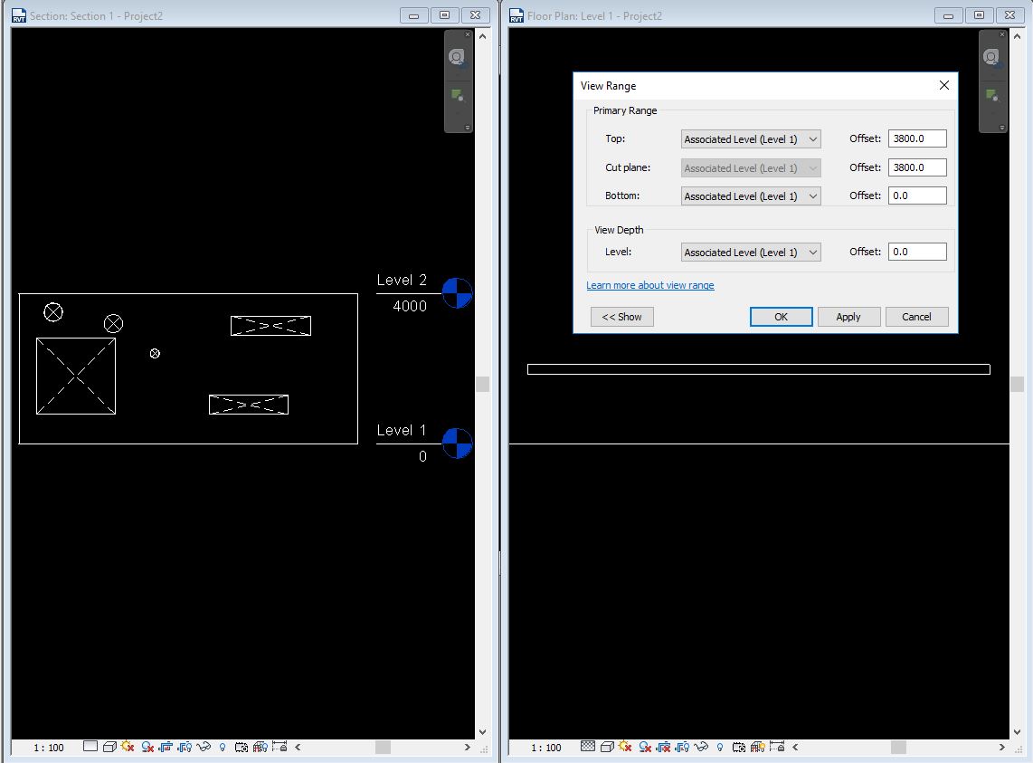 Wall openings on plan view - Autodesk Community