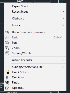Marking Menu creates a pop up menu. - Autodesk Community