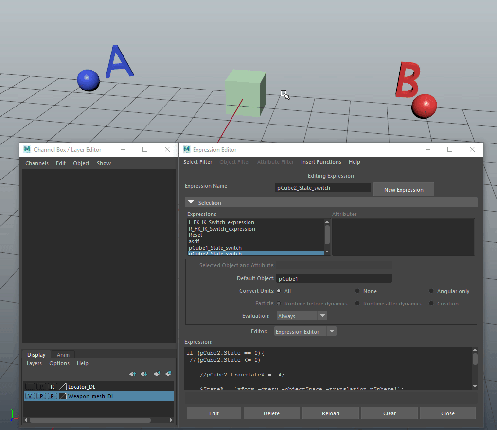 Solved: MEL Expression doesn't update/evaluate on changing attribute. - Autodesk Community