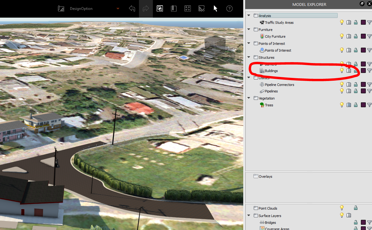 Make buildings to disappear with Surface Opacity - Autodesk Community