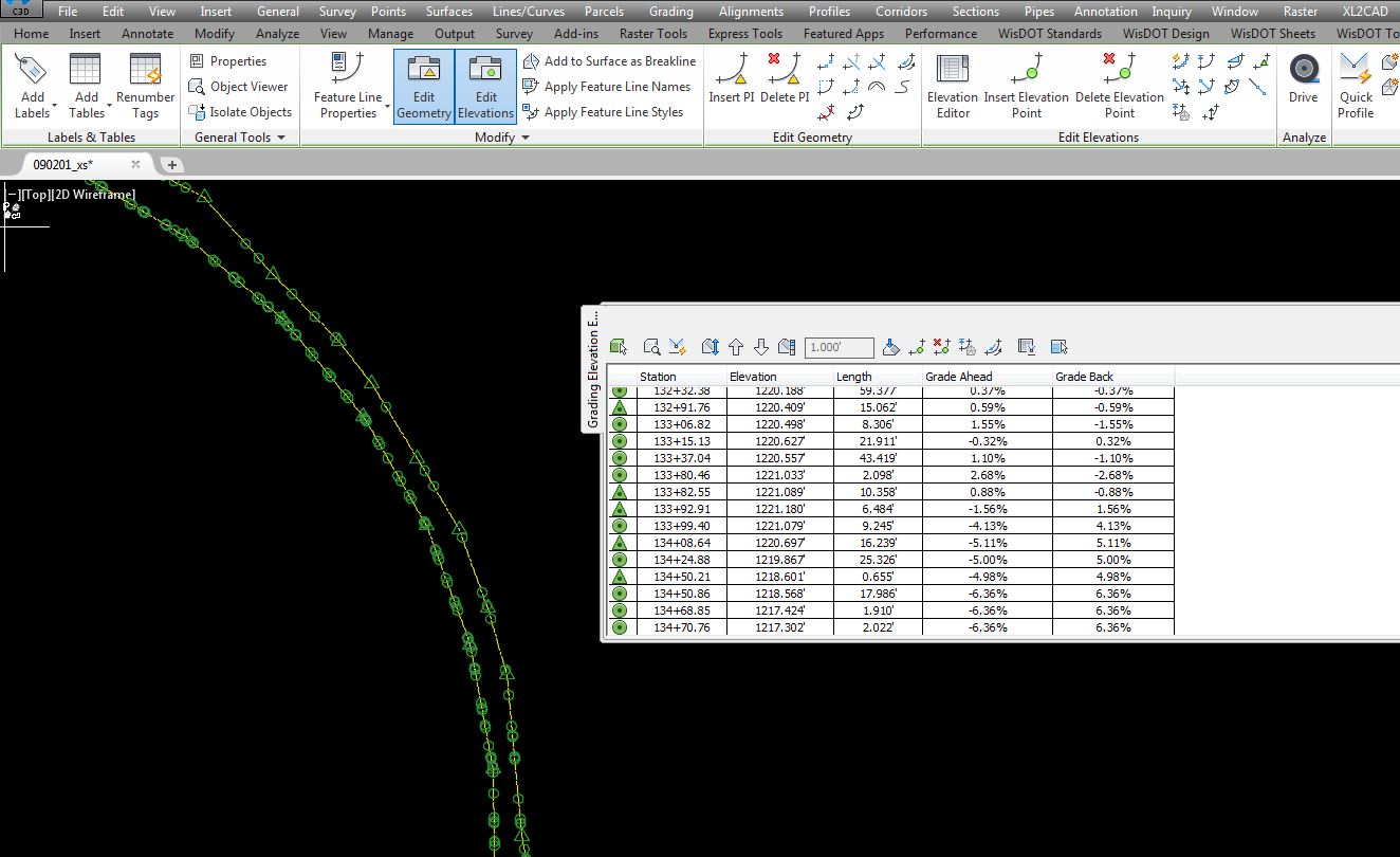 Picking Feature Line Vertex in Elevation Editor - Autodesk Community