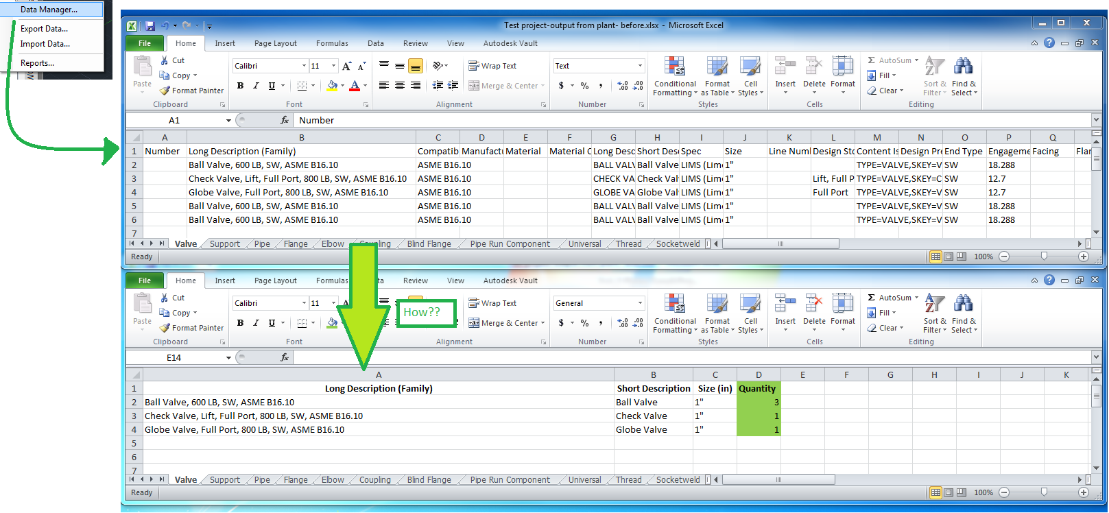 Solved: Project report output help - Autodesk Community