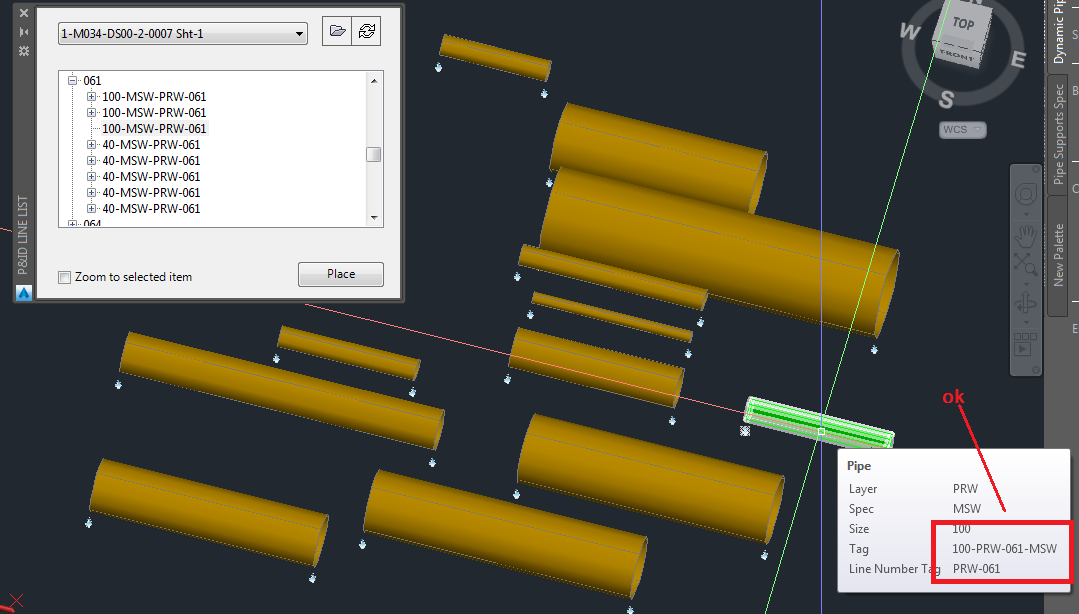 Solved: Pipe Tag coming with "?" symbol - Autodesk Community