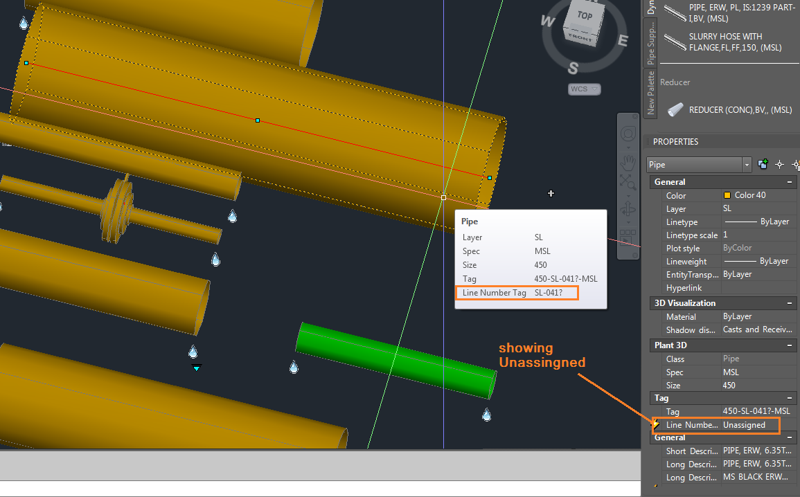Solved: Pipe Tag coming with "?" symbol - Autodesk Community
