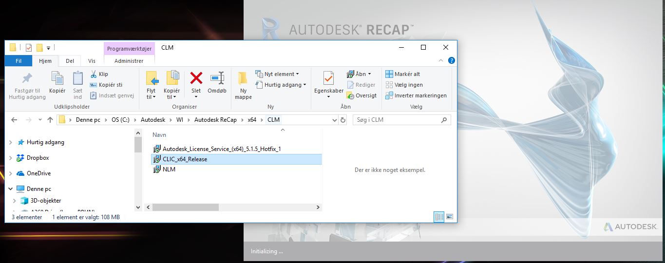 Solved: ReCap will not launch, stops by “Initializing” - Page 2 ...