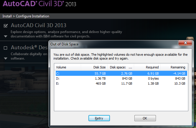 Installing onto another drive - Autodesk Community