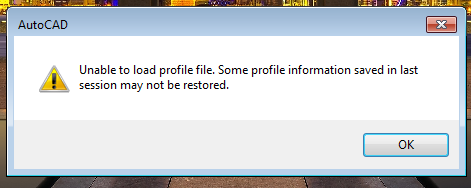 Solved: Unable to load profile file - Autodesk Community