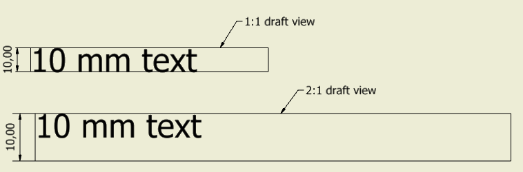 Scale text in draft views - Autodesk Community