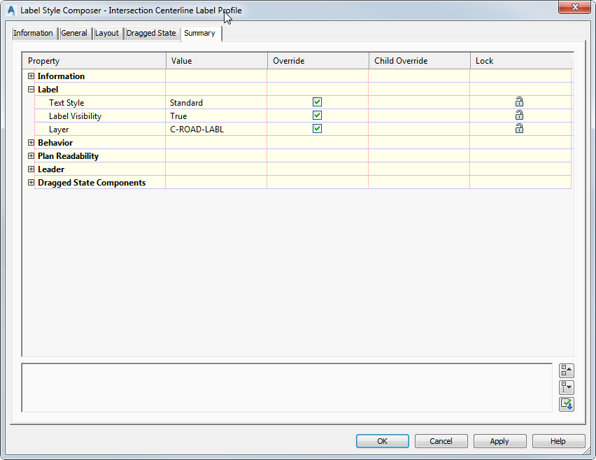 Solved: Profile View Projection Label - Autodesk Community