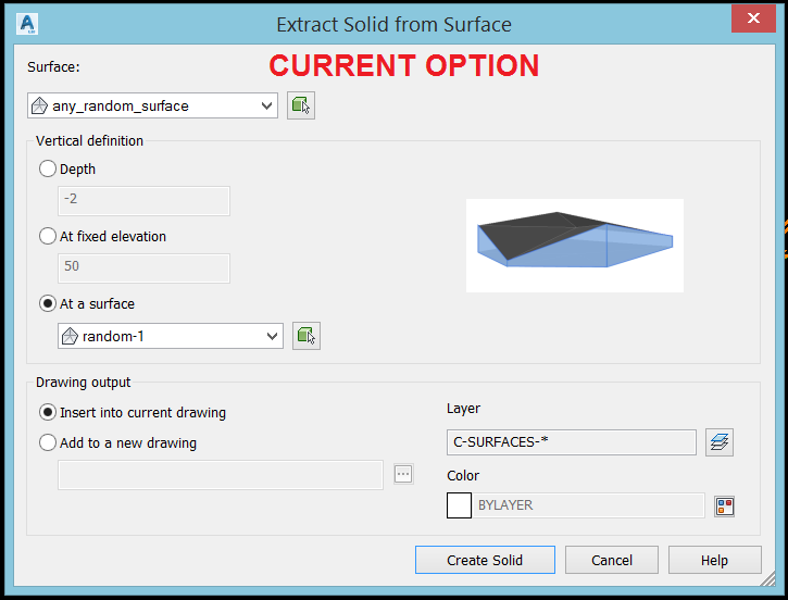 Create Multiple Solids From Surface - Enhancement of Existing one ...