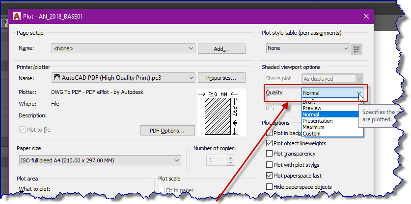 Shade plot: render -> bright spots - Autodesk Community