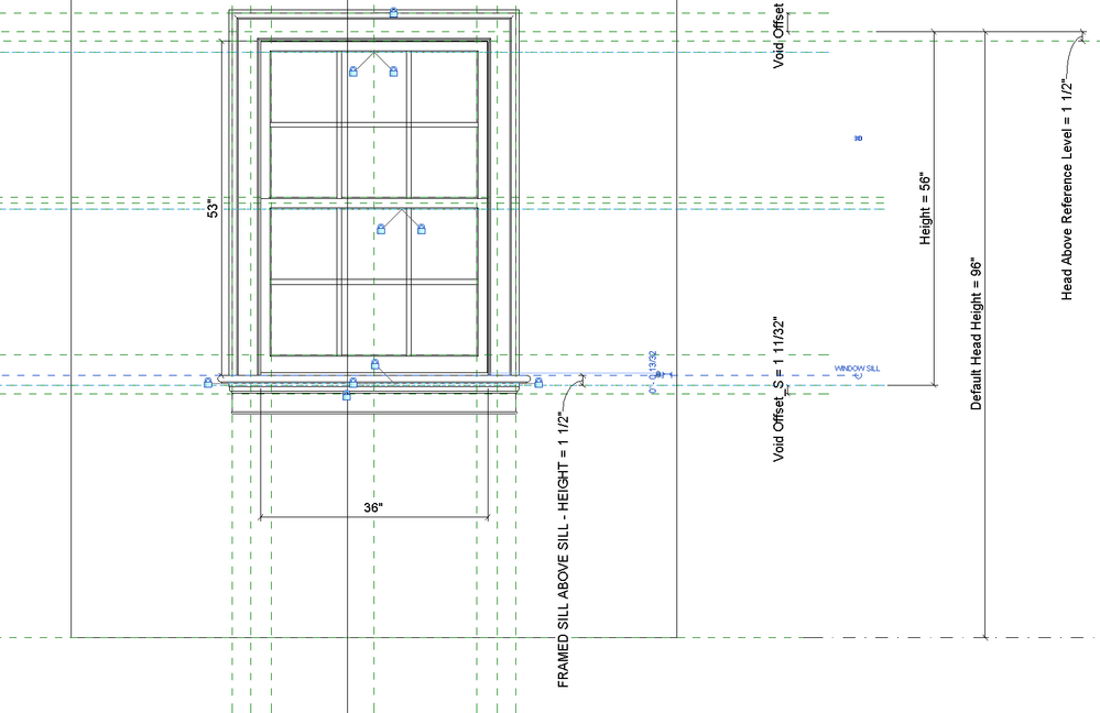 Solved: Changing the reported sill height on a window family - Autodesk ...