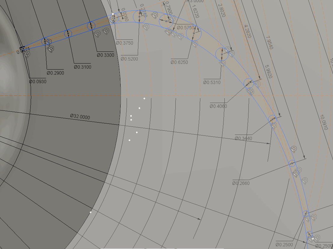 spline tangent to set of circles - Autodesk Community