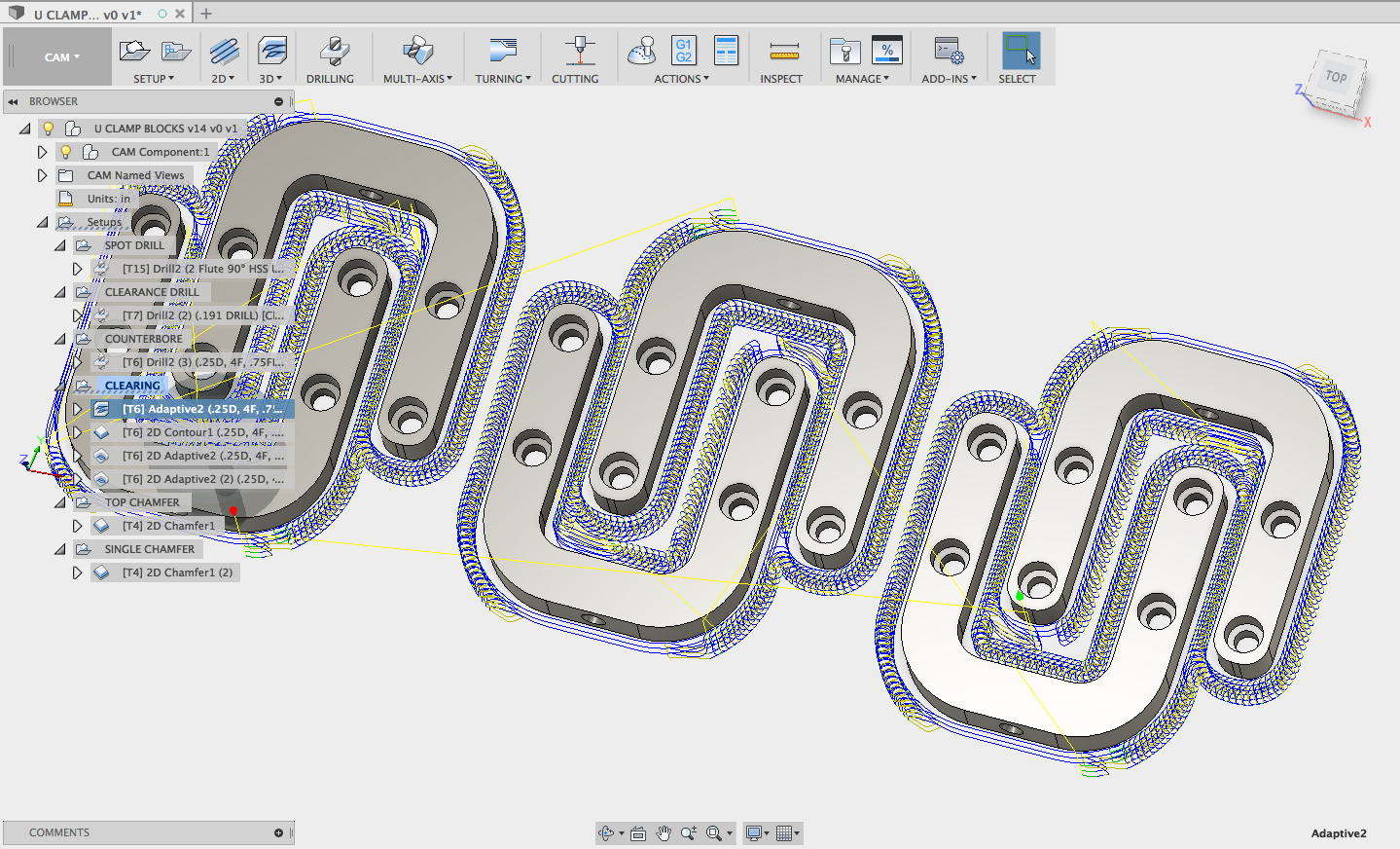 Solved: Strange Issues with a 3D Adaptive toolpath. - Autodesk Community