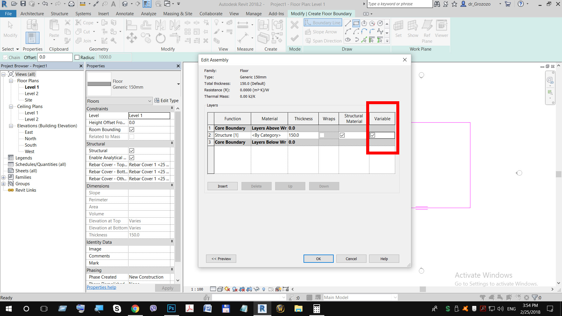 Solved: Variable slab thickness - Autodesk Community