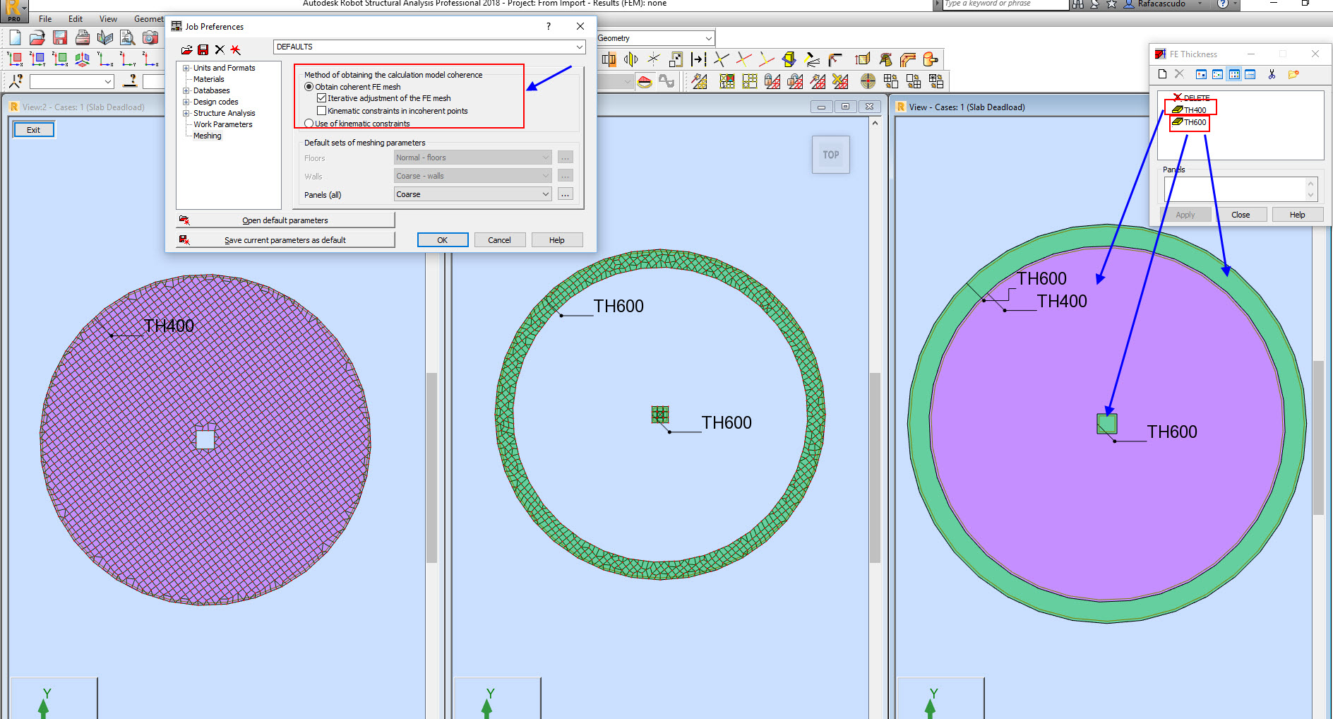 Solved: Rectangular slab inside circular one - Autodesk Community