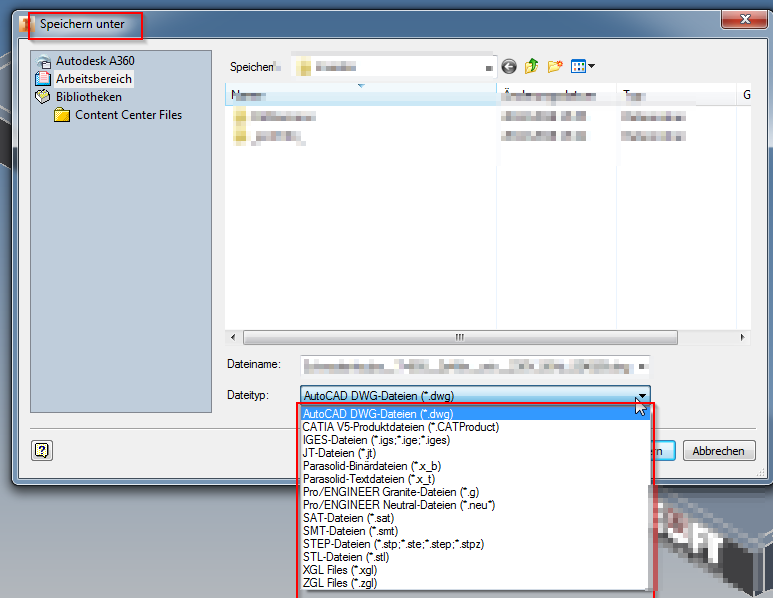 Solved: Short list of formats for export - Autodesk Community