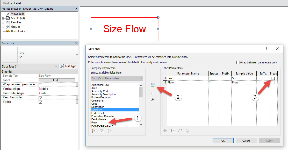 Solved: Cfm & Size Tag - Autodesk Community