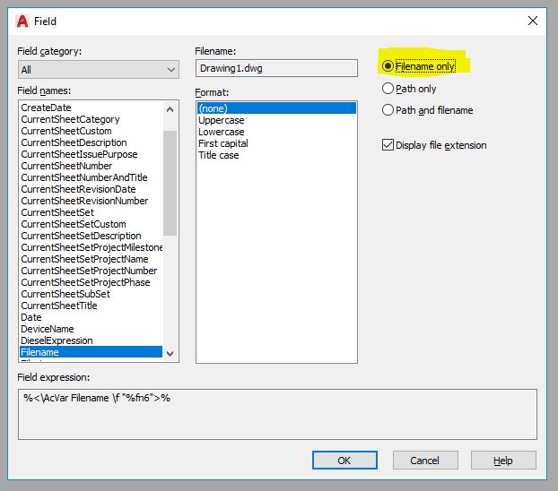 file name instead of file path - Autodesk Community