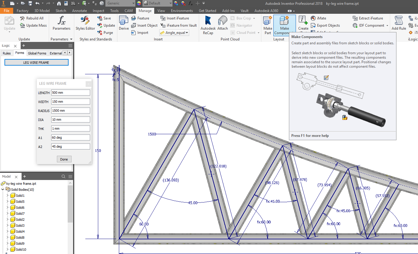 Solved: 2d wireframe to 3d tubing - Autodesk Community