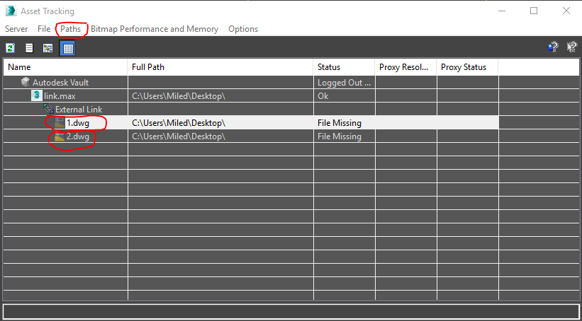 Solved: Lost AutoCad Model Files Links After Merging Into Scene in 3ds ...