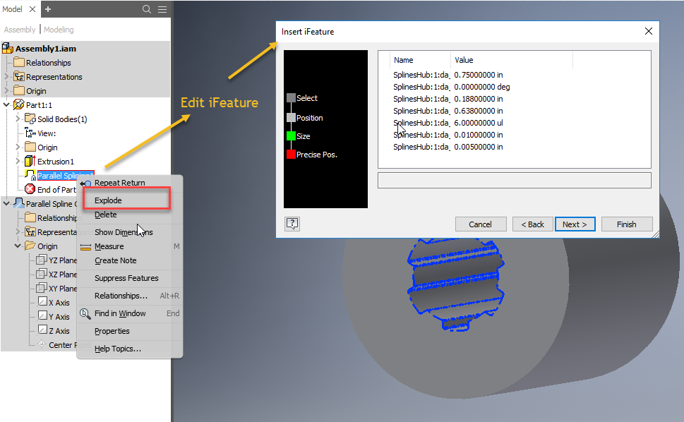 Solved: lock on parallel spline - Autodesk Community
